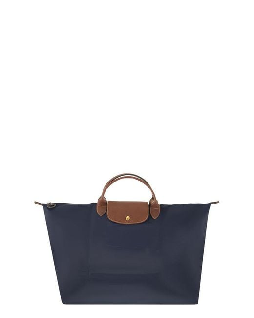 Longchamp Le Pliage Original in Blue | Lyst