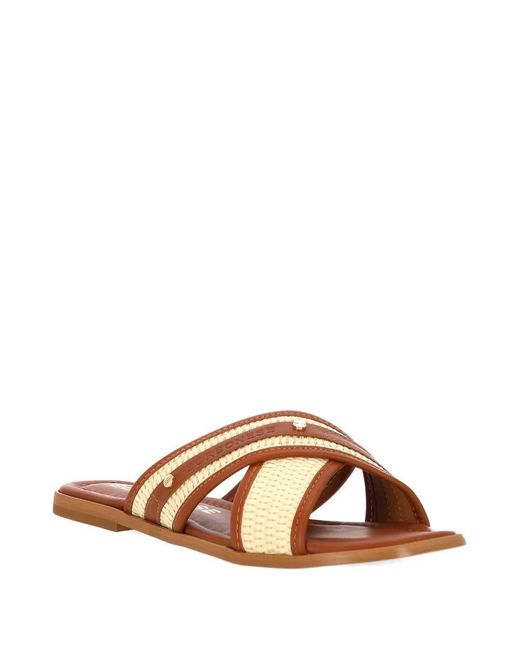 Borbonese Sandals in Brown | Lyst