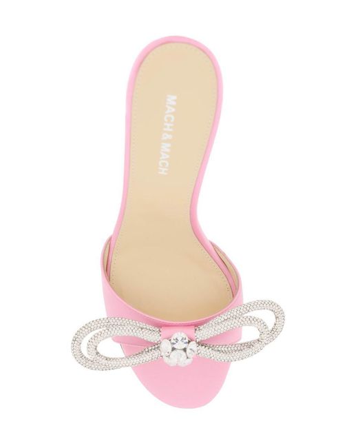 Mach & Mach Wedges in Pink | Lyst