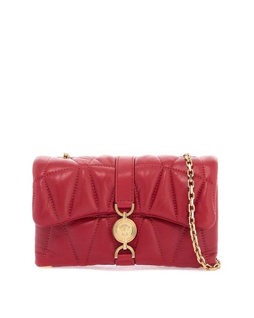 Versace Mini Nappa Kleo Bag In in Red | Lyst