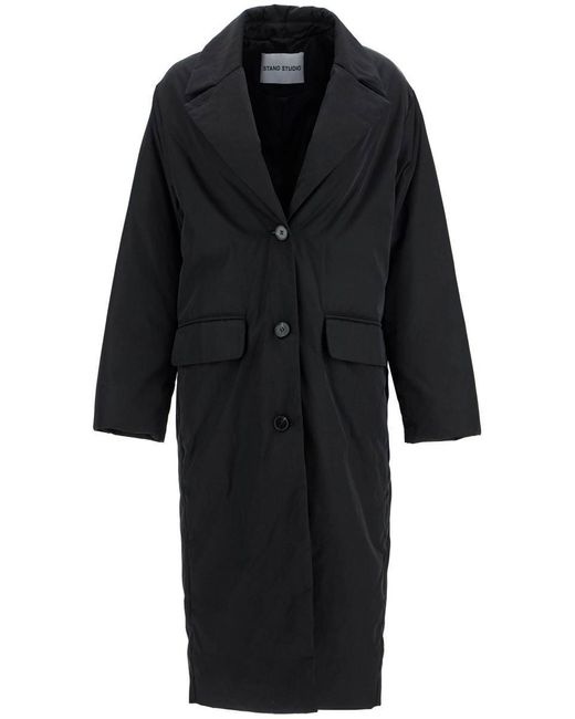 Stand Studio Coats & Jackets in Black | Lyst