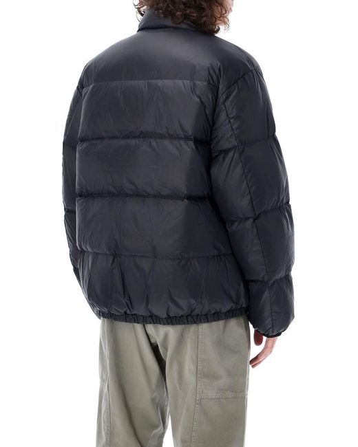 Gramicci Embroidered Logo Puffer Jacket in Blue for Men | Lyst