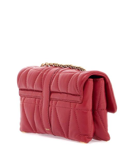 Versace Mini Nappa Kleo Bag In in Red | Lyst