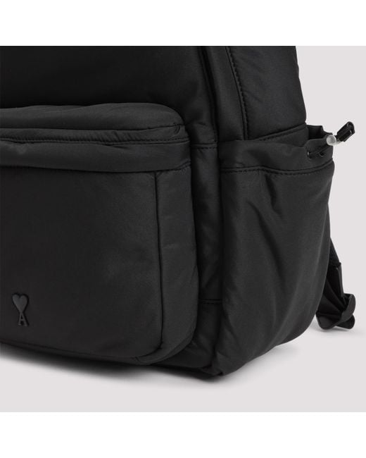 Ami Paris Backpacks in Black for Men | Lyst