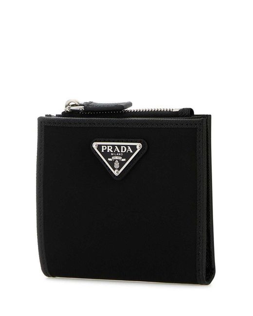Prada Wallets in Black for Men | Lyst