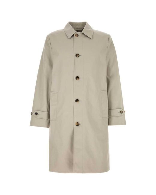 Burberry Trench in Natural for Men | Lyst