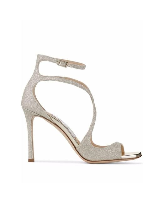 Jimmy Choo Shoes in Metallic | Lyst