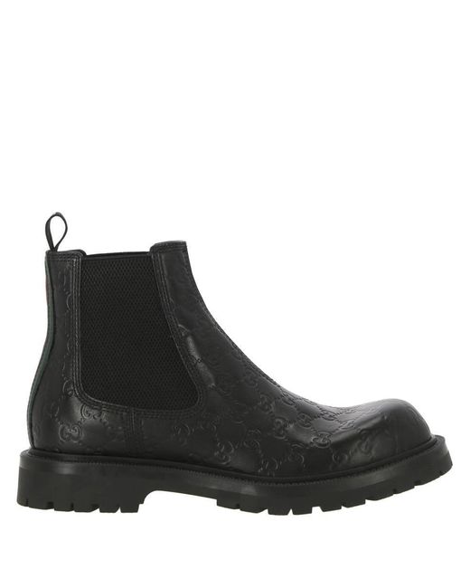 Gucci Boots in Black for Men | Lyst