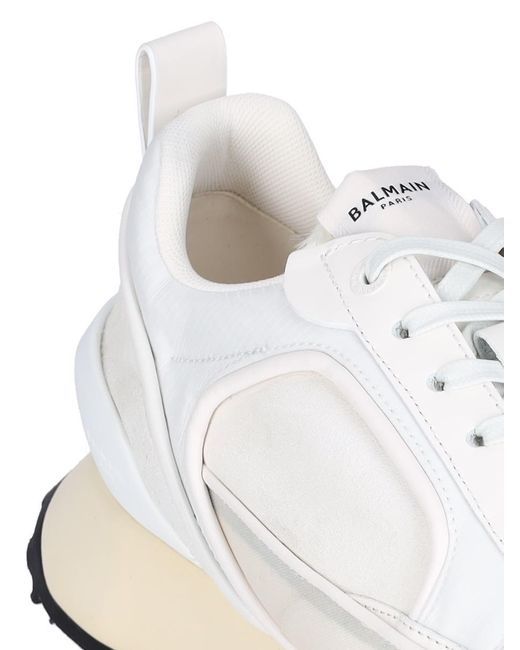 Balmain Sneakers in White for Men | Lyst