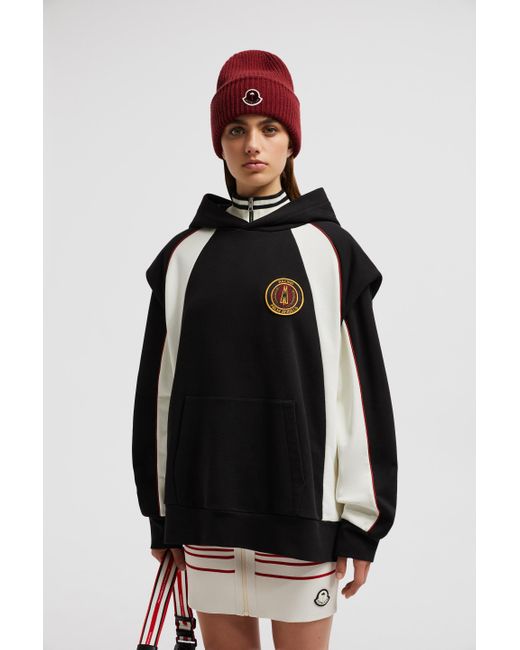 8 MONCLER PALM ANGELS X Palm Angels Logo Cotton Hoodie, Gender Neutral ...