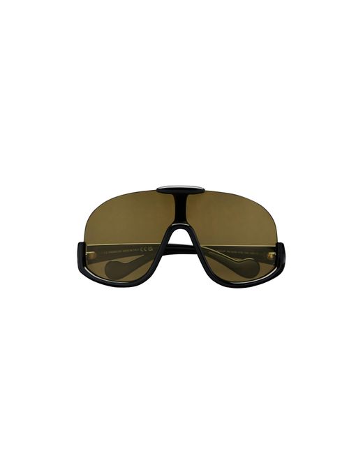 Moncler Lunettes Visseur Shield Sunglasses In Green Lyst