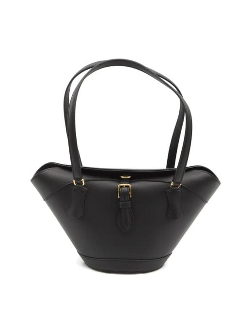 Dolce & Gabbana Capri Leather Shoulder Bag in Black | Lyst UK