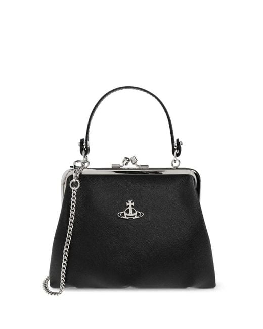 Vivienne Westwood Granny Frame Purse in Black | Lyst UK