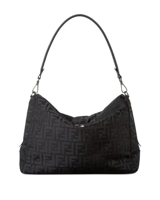 Fendi Lui Large Ff Nylon Bag in Black for Men | Lyst UK