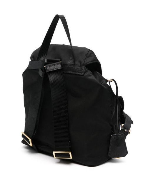 Prada Small Re-nylon Backpack in Black | Lyst