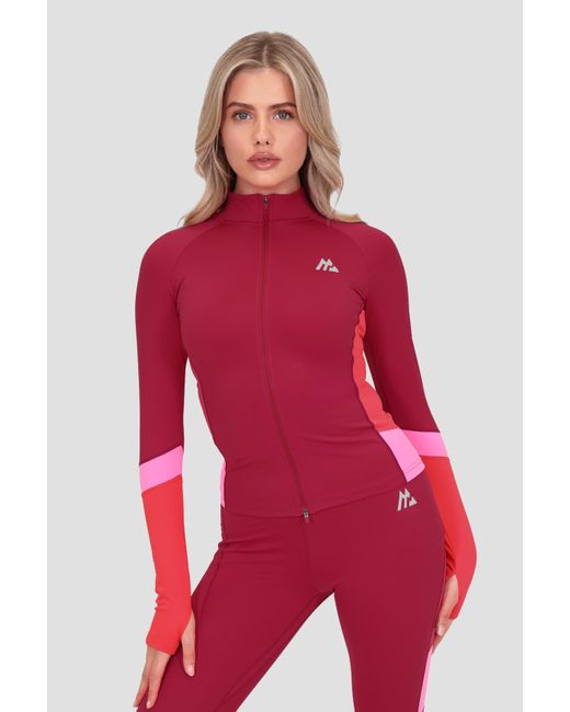 MONTIREX Power Panelled 2.0 Full Zip in Red | Lyst UK