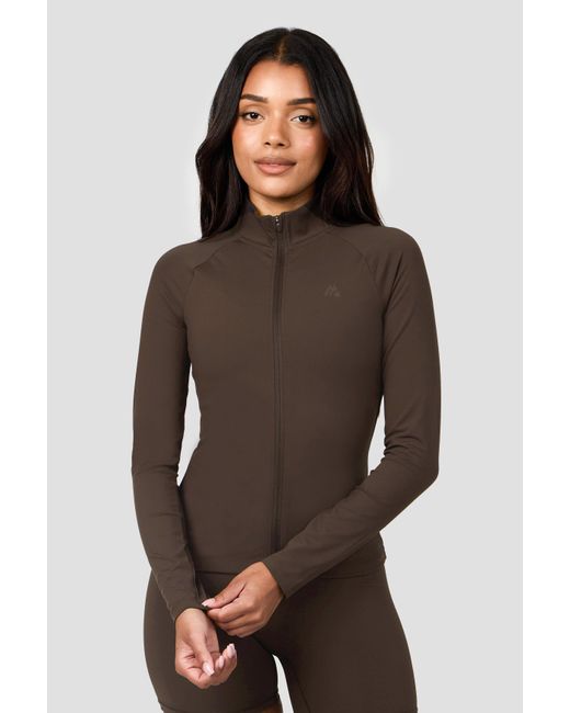 MONTIREX Form Full Zip in Brown | Lyst UK