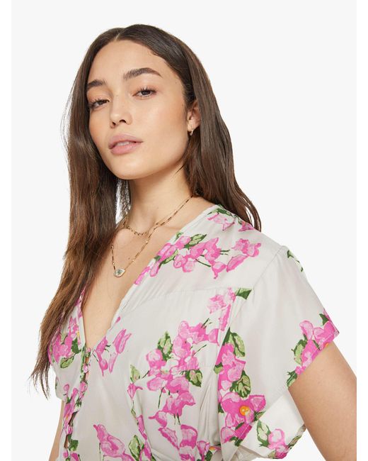 Natalie Martin Monica Dress Bougainvillea Of Pearl in White | Lyst