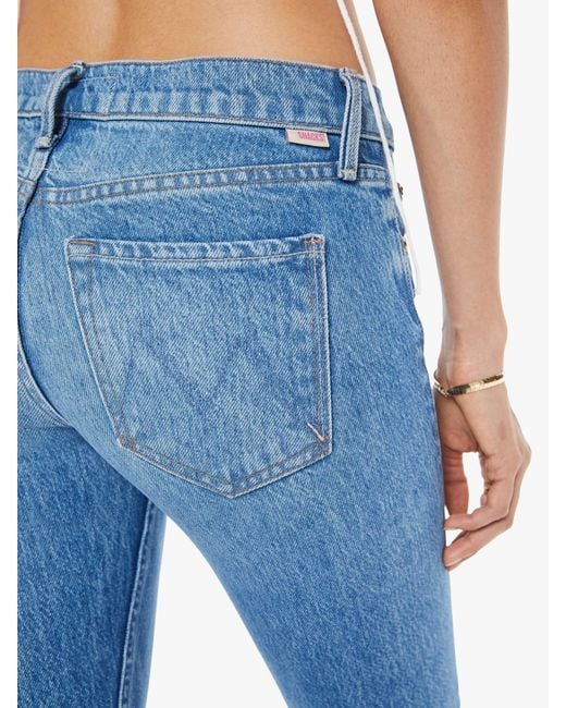 Mother Snacks! The Takeout Dine N' Dash Jeans in Blue | Lyst