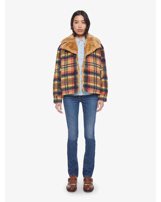 Mother The After School Special Strike A Chord Jacket in Blue | Lyst