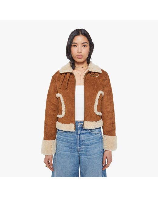 Mother The On Thin Ice Story Untold Jacket in Blue | Lyst UK