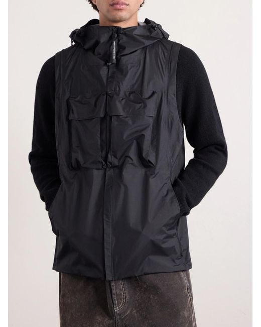 C.P. Company Metropolis Series Pertex® Ripstop Hooded Jacket in Black ...