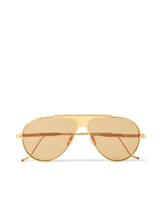 Jacques Marie Mage Kyosho Daido Aviator-style Beta Titanium Sunglasses ...