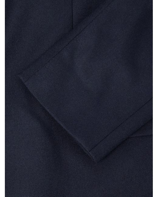 FRAME Wool-twill Suit Jacket in Blue for Men | Lyst UK