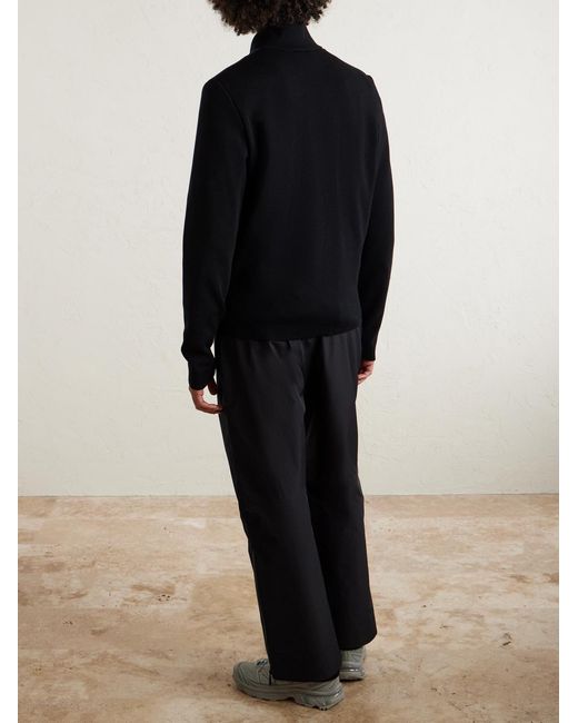 Aztech Mountain Evan Shell And Wool Down Jacket in Black for Men | Lyst UK