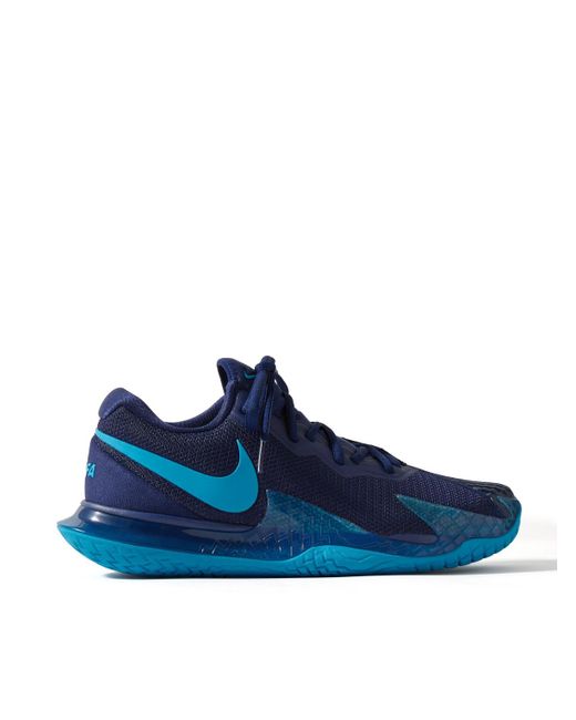 Nike Nikecourt Zoom Vapor Cage 4 Rafa Rubber-Trimmed Mesh Sneakers in ...