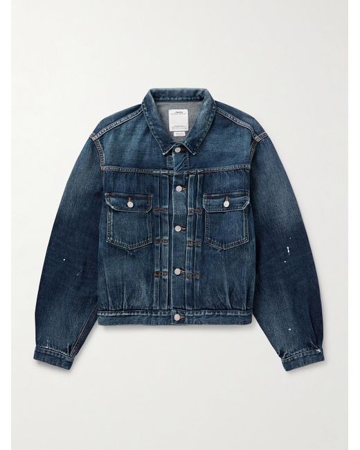 Visvim Social Sculpture Selvedge Denim Jacket in Blue for Men | Lyst UK