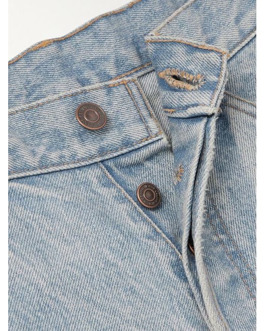 Celine Wesley Straight-Leg Distressed Jeans in Blue for Men | Lyst UK