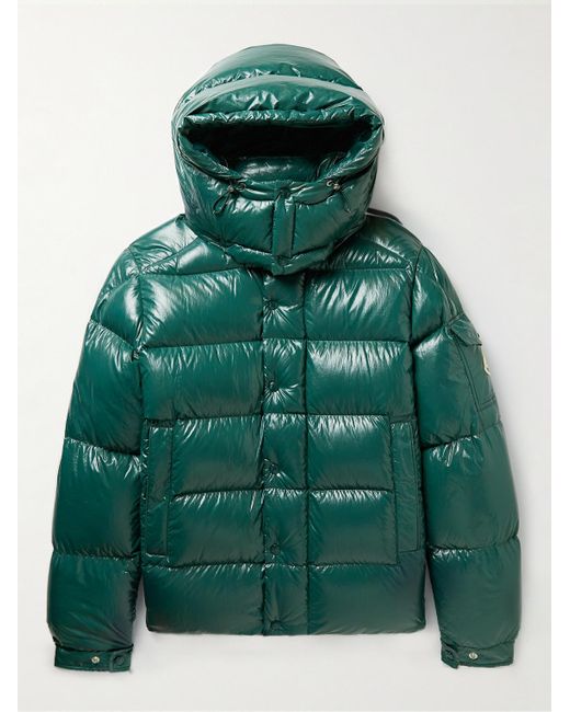 Moncler Maya 70 Logo-appliquéd Quilted Shell Hooded Down Jacket in ...