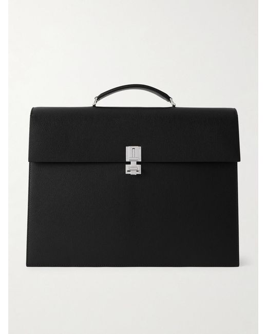 Tom Ford Full-Grain Leather Briefcase in Black for Men | Lyst UK
