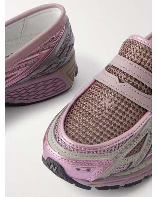 New Balance 1906 Mesh Penny Loafers in Brown for Men | Lyst UK