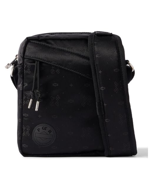 Porter-Yoshida and Co Potr Logo-appliquéd Nylon-jacquard Messenger Bag in Black for Men | Lyst