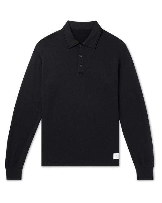 Visvim Sport Weller Logo-appliquéd Wool-blend Jersey Polo Shirt in ...