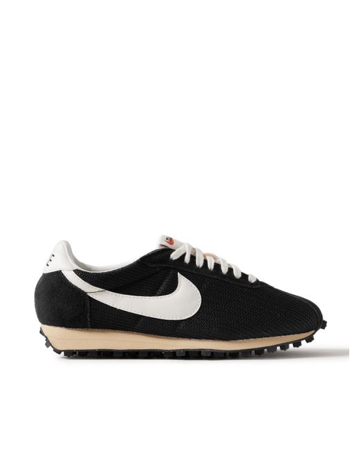 Nike Ld-1000 Leather And Suede-trimmed Mesh Sneakers in Black for Men ...