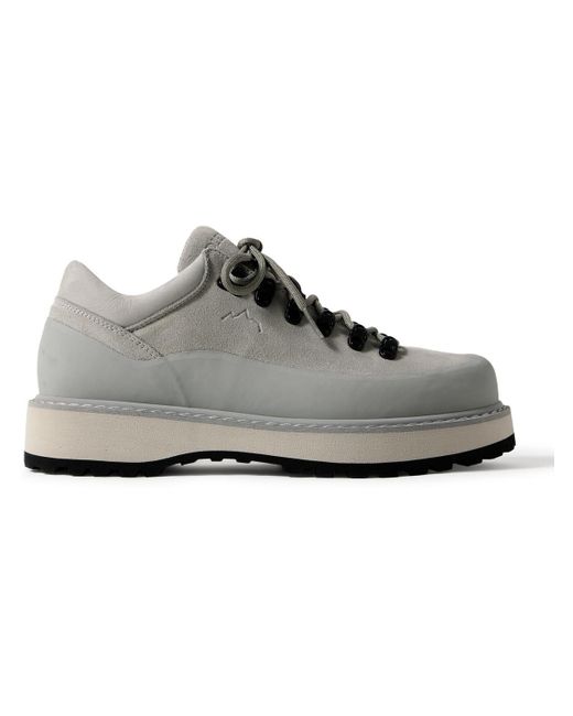 Diemme Cornaro Rubber And Nubuck-trimmed Suede Boots in Gray for Men | Lyst