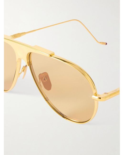 Jacques Marie Mage Kyosho Daido Aviator-style Beta Titanium Sunglasses ...