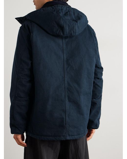 Carhartt Ambel Cotton-canvas Jacket in Blue for Men | Lyst UK