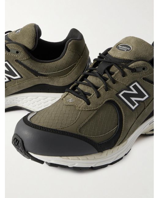 New Balance 2002Rx Rubber-Trimmed Suede And Gore-Tex Ripstop Sneakers ...