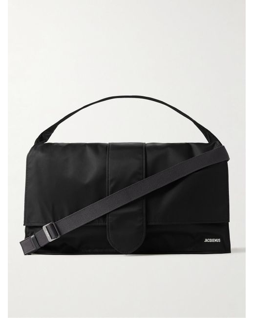 Jacquemus Le Bambino De Voyage Shell Weekender Bag in Black for Men ...