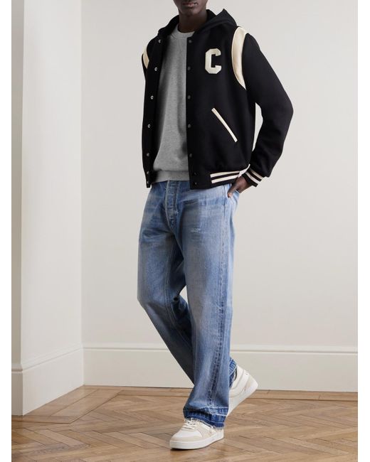 Celine Wesley Straight-Leg Distressed Jeans in Blue for Men | Lyst UK