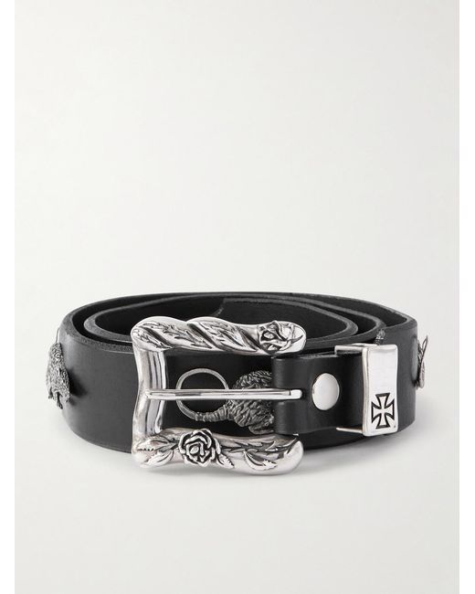 Enfants Riches Deprimes Rat Chase 3.8Cm Leather Belt in Black for Men ...
