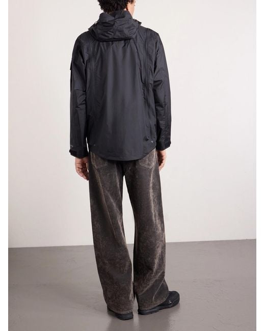 C.P. Company Metropolis Series Pertex® Ripstop Hooded Jacket in Black ...