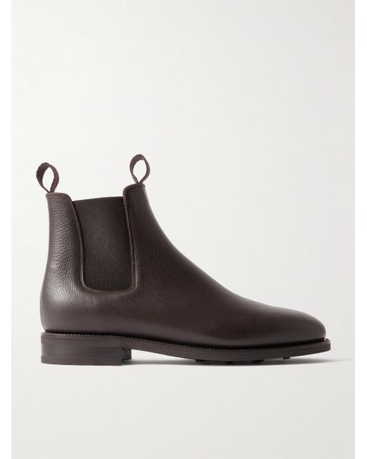 Morjas Full-grain Leather Chelsea Boots in Black for Men | Lyst UK