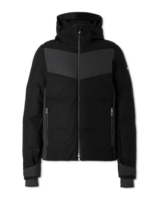 Kjus Arctic Luxe Panelled Quilted Merino Wool-blend Hooded Down Ski ...