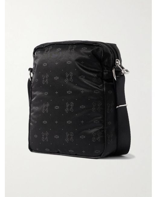 Porter-Yoshida and Co Potr Logo-appliquéd Nylon-jacquard Messenger Bag ...