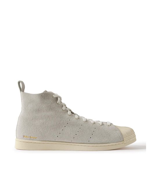 adidas Originals Wales Bonner Superstar Hi Perforated Suede High-Top ...